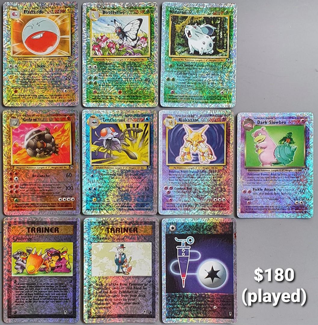 Pokemon pokémon Legendary collection reverse holo, Hobbies & Toys, Toys ...