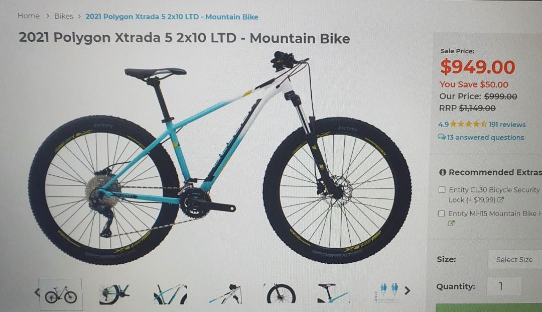 *BRAND NEW* Polygon xtrada limited edition 2021, Bicycles & PMDs, Bicycles, Mountain Bikes on ...