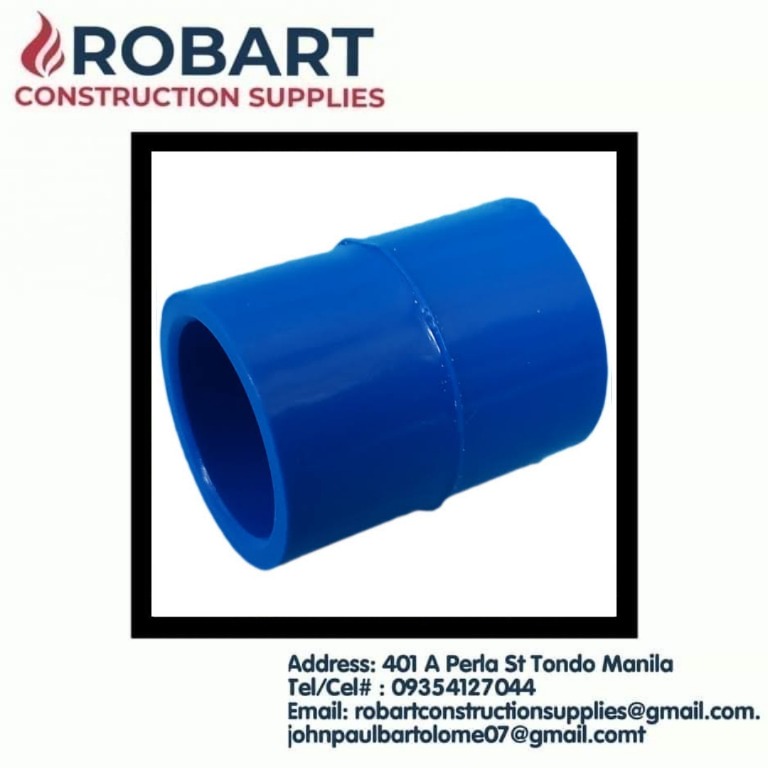 PVC Coupling Blue, Commercial & Industrial, Construction Tools ...