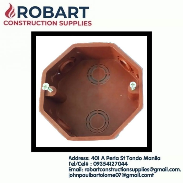 PVC Junction Box w/ 2 Screw Octagonal, Commercial & Industrial ...