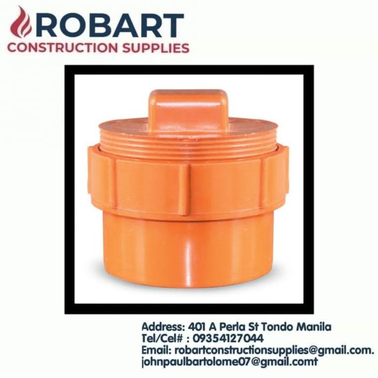 PVC Sanity Clean Out 4", Commercial & Industrial, Construction Tools ...