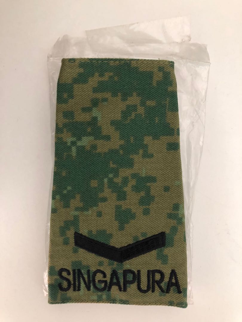 SAF Private First Class (PFC) Rank, Hobbies & Toys, Collectibles ...