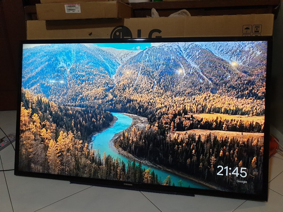 Samsung 46 inch LED TV, TV & Home Appliances, TV & Entertainment, TV on ...