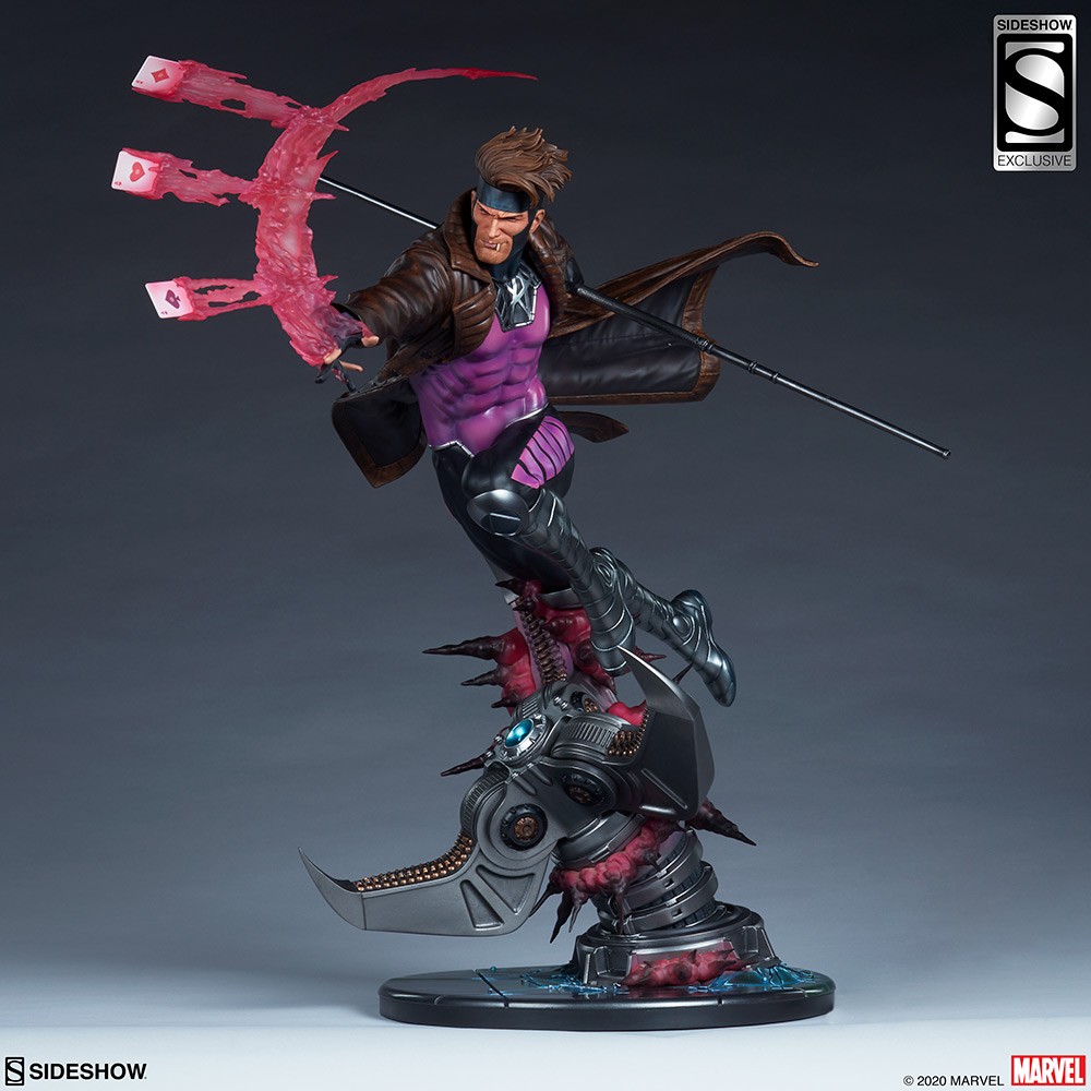 Sideshow Gambit Exclusive Maquette Statue, Hobbies & Toys, Toys & Games ...