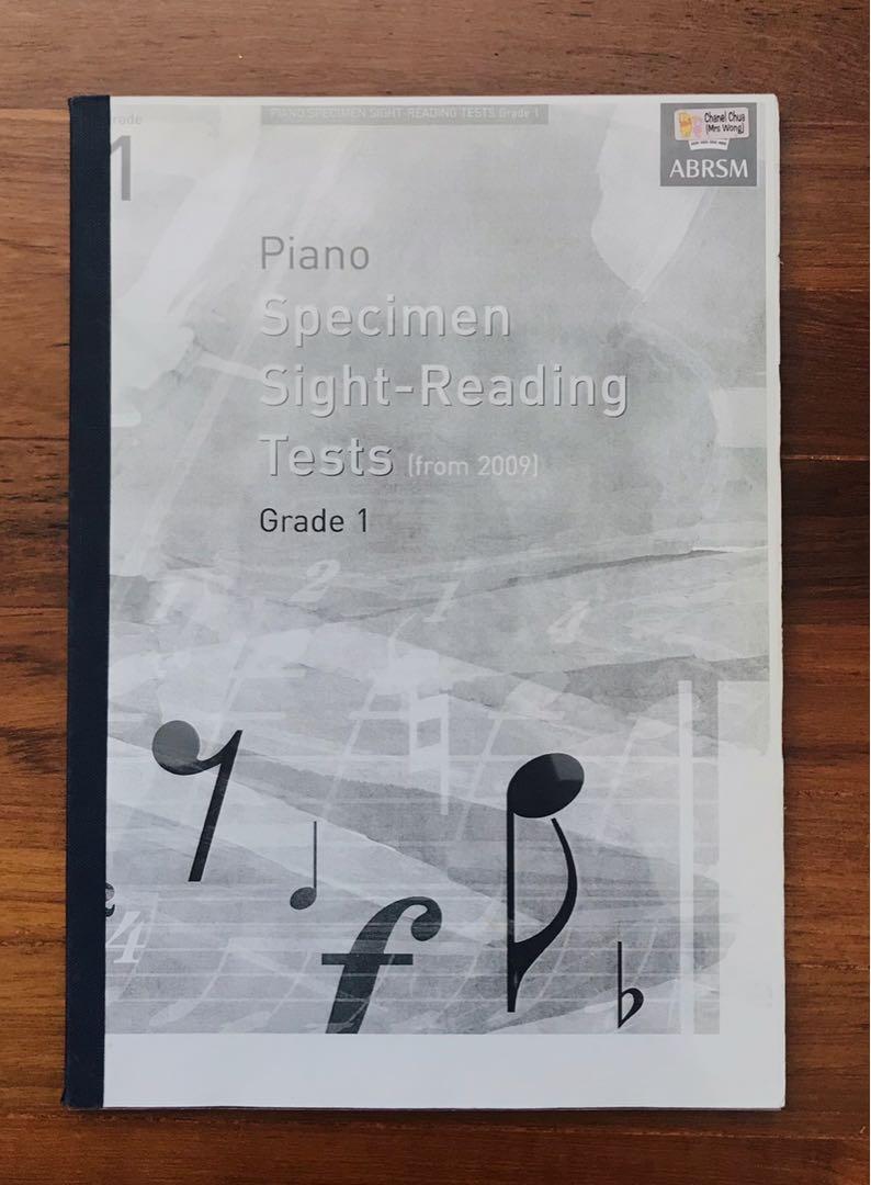 sight reading books (piano grade 1-8), Hobbies & Toys, Music & Media ...