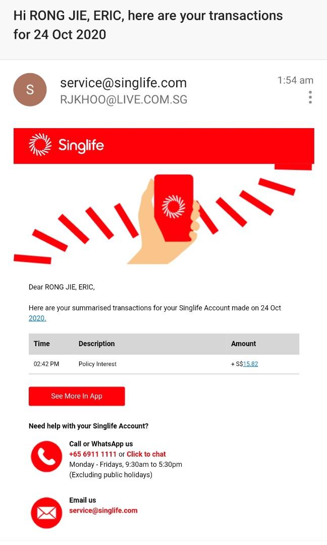 Singlife Saving Account 2.5% Highest Interest Rate Invitation Promo Referral Code, Entertainment ...