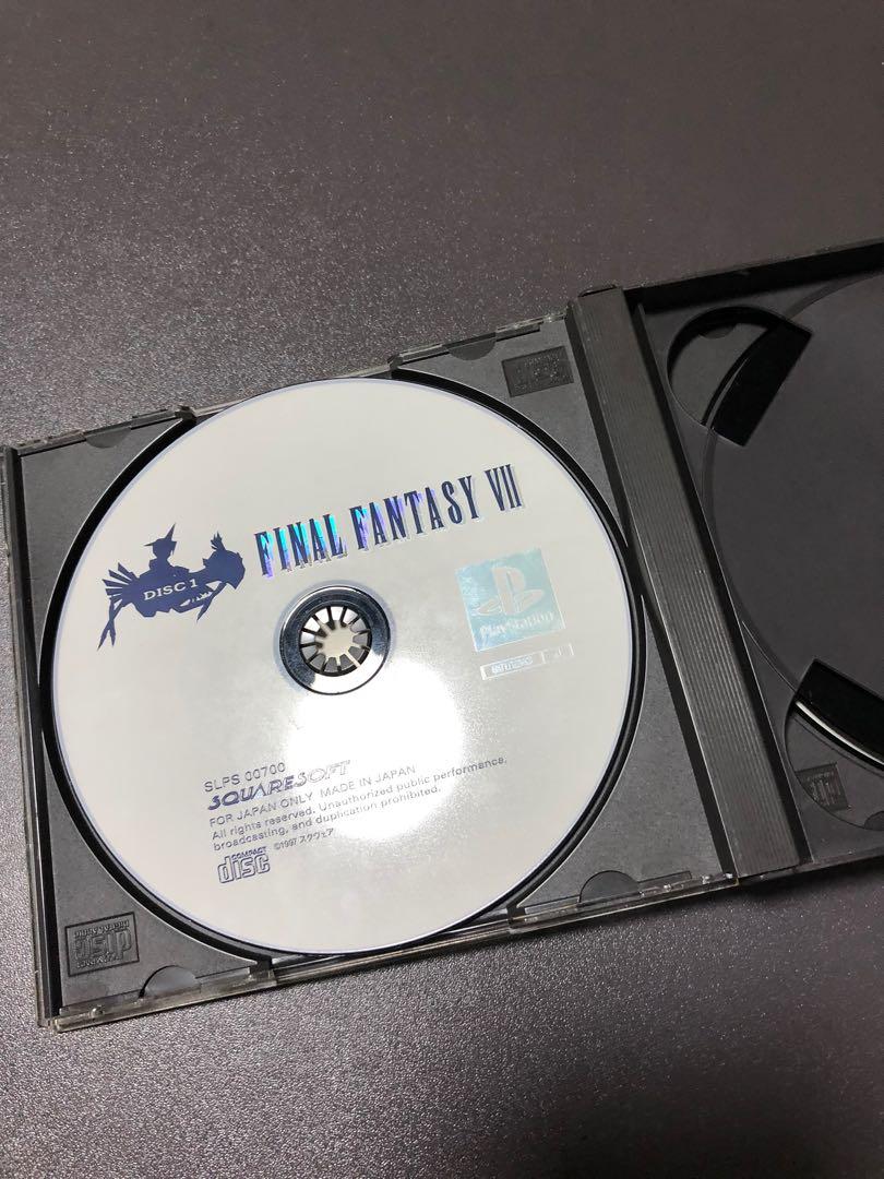 Sony PlayStation 1 PSX PS1 Square Enix Final Fantasy VII 7 Japan ...
