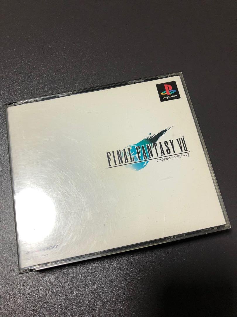 Sony PlayStation 1 PSX PS1 Square Enix Final Fantasy VII 7 Japan ...