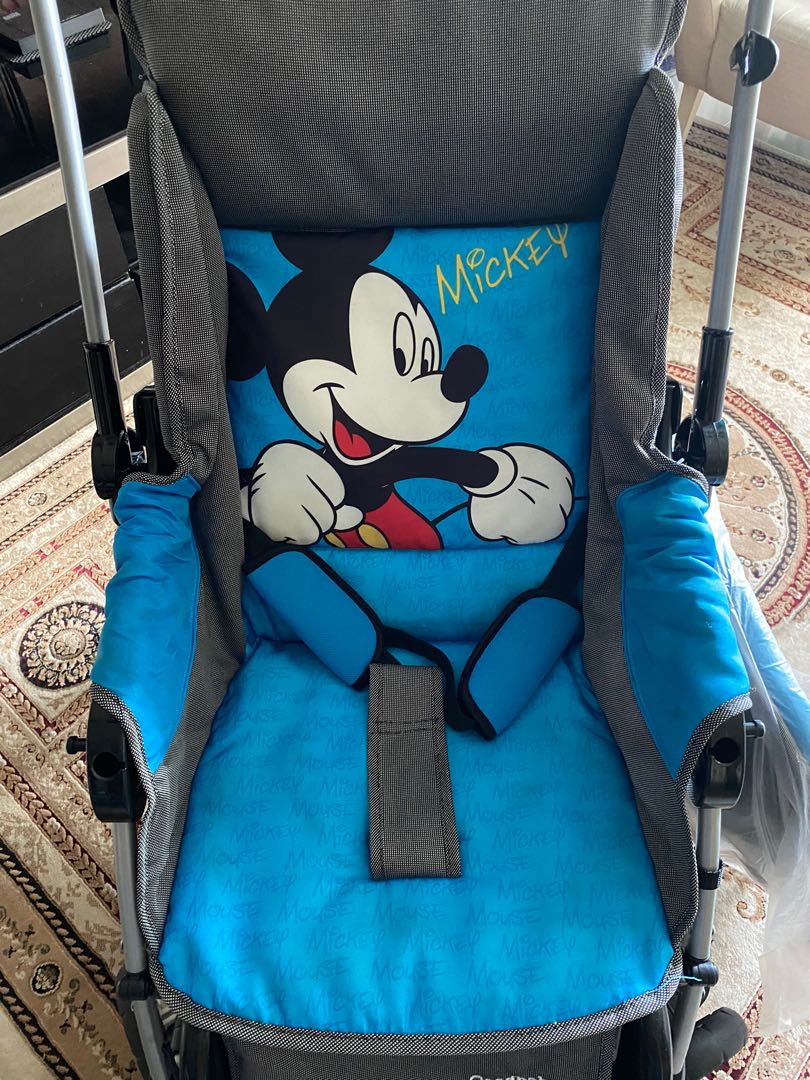 Stroller Mickey Mouse, Babies & Kids, Going Out, Strollers on Carousell