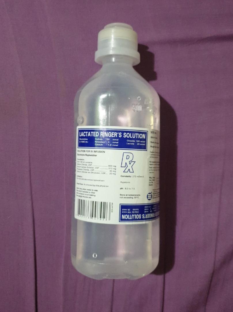 Subcut Sodium Chloride IV Infusion Solution, Everything Else on Carousell