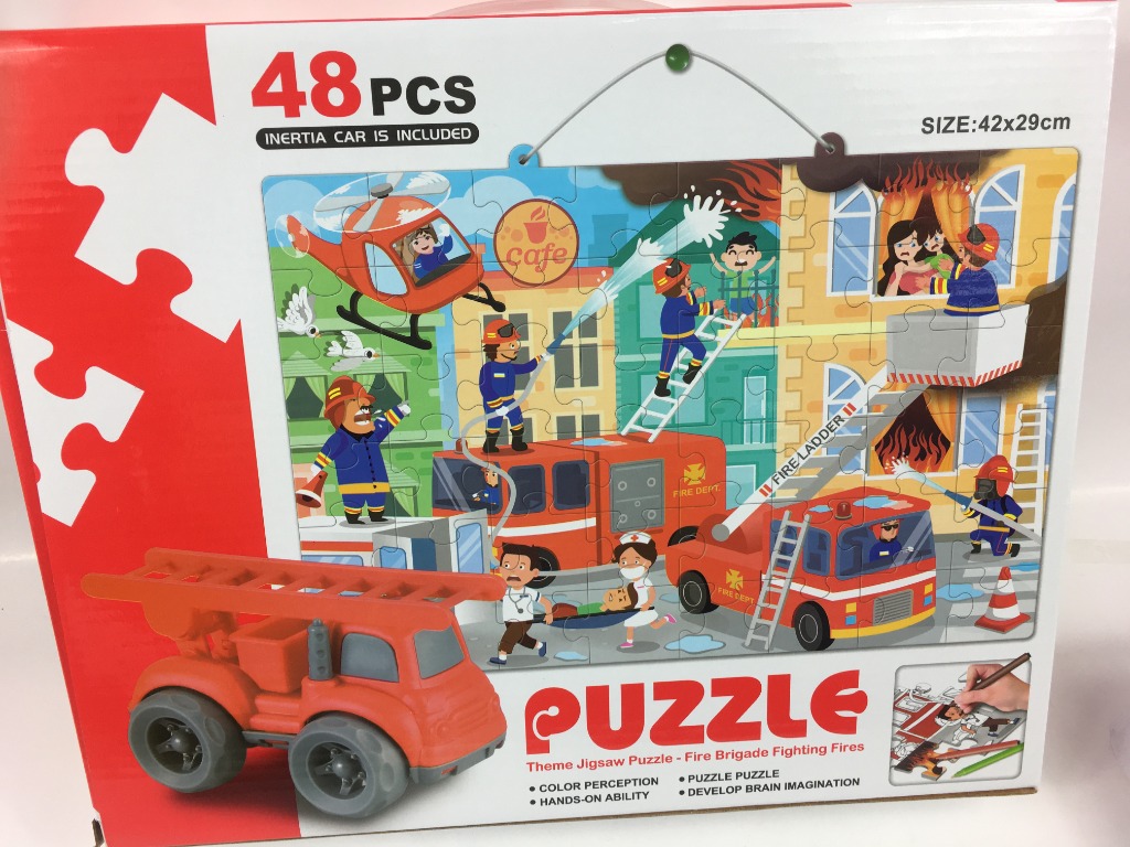 Super Francisco. Super Fun High Quality Educational Fire Engine Jigsaw ...
