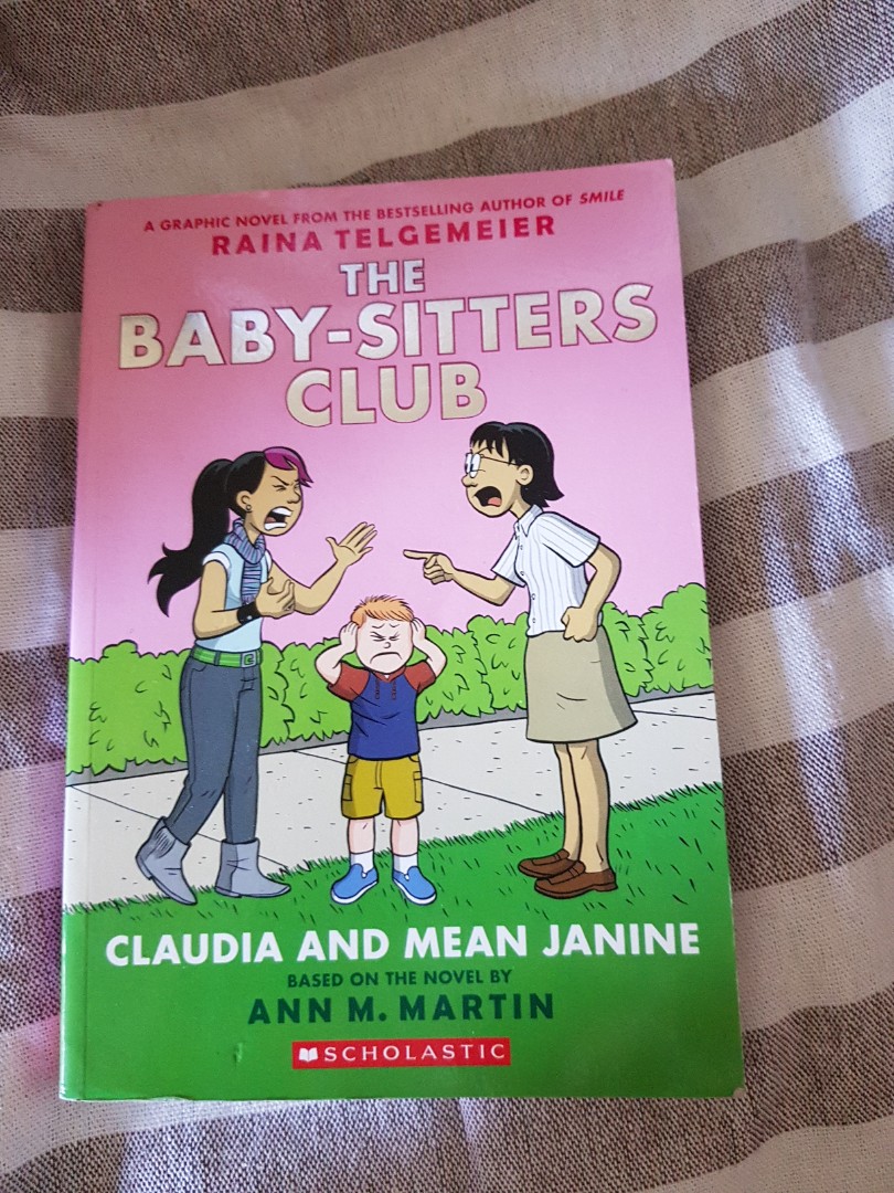 The Baby-sitters Club Claudia And Mean Janine by Raina Telgemeier ...