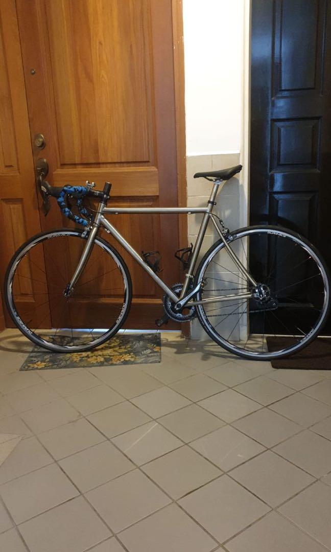 Titanium Road bike, Sports Equipment, Bicycles & Parts, Bicycles on ...