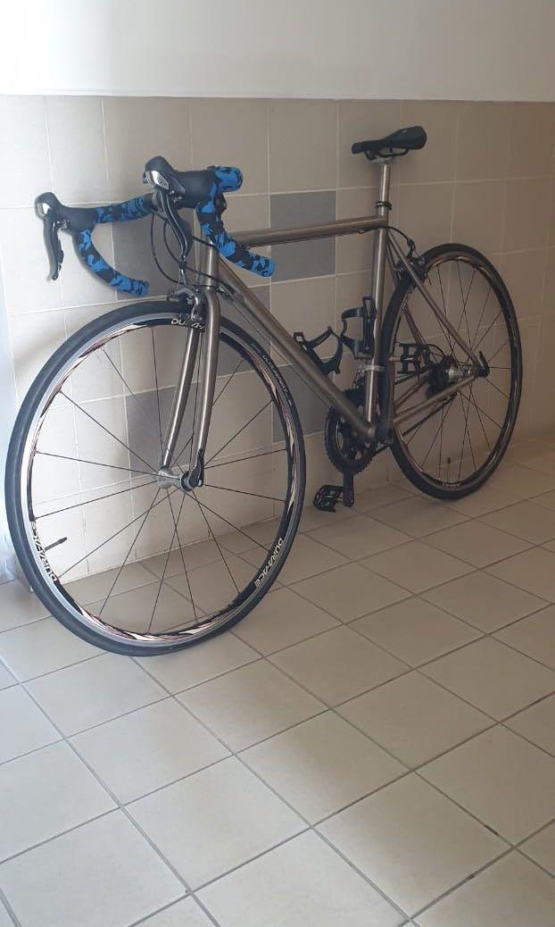 Titanium Road bike, Sports Equipment, Bicycles & Parts, Bicycles on ...
