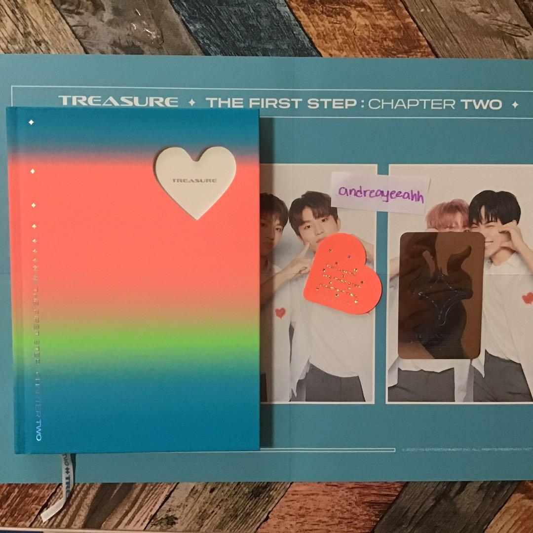 TREASURE THE FIRST STEP CHAPTER 2 UNSEALED ALBUM and inclusions ...