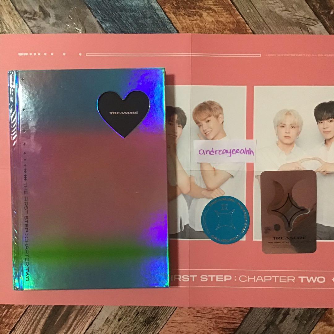 TREASURE THE FIRST STEP CHAPTER 2 UNSEALED ALBUM and inclusions ...