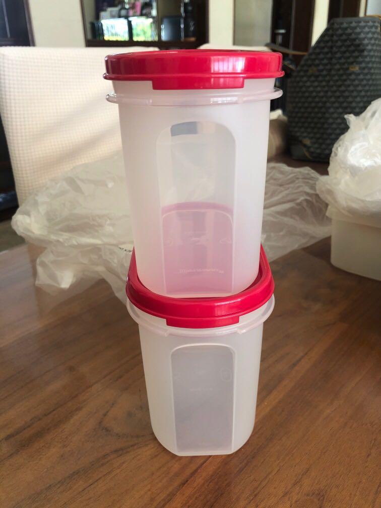 Tupperware 2 oval containers, Furniture & Home Living, Kitchenware ...