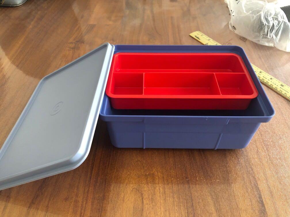 Tupperware. Compartmentalised storage container., Furniture & Home ...