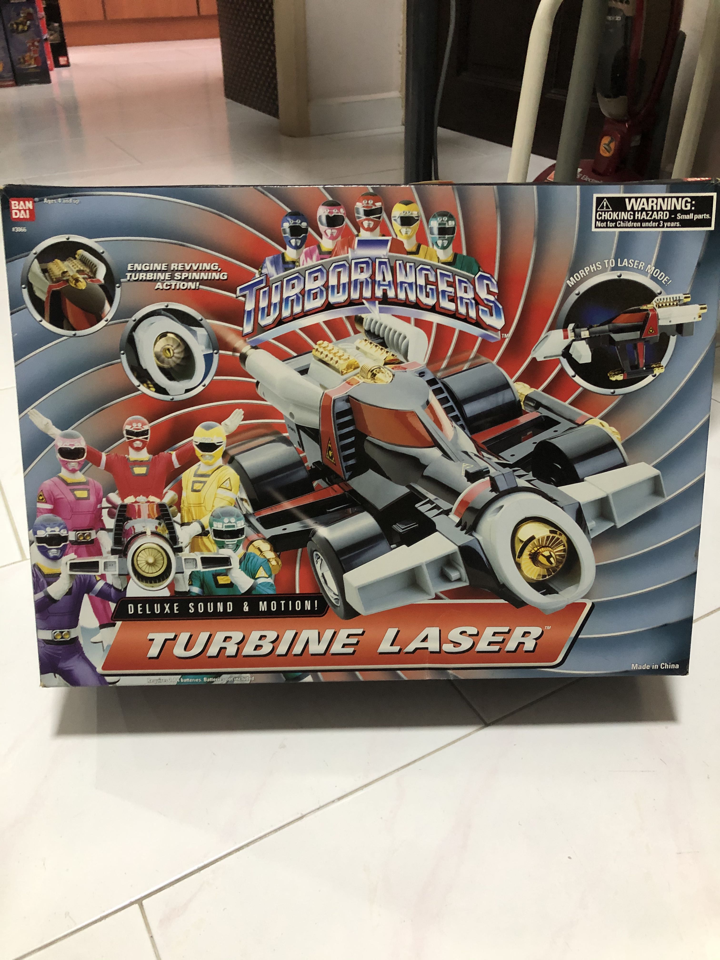 Turbine Laser Turbo Ranger, Hobbies & Toys, Toys & Games on Carousell