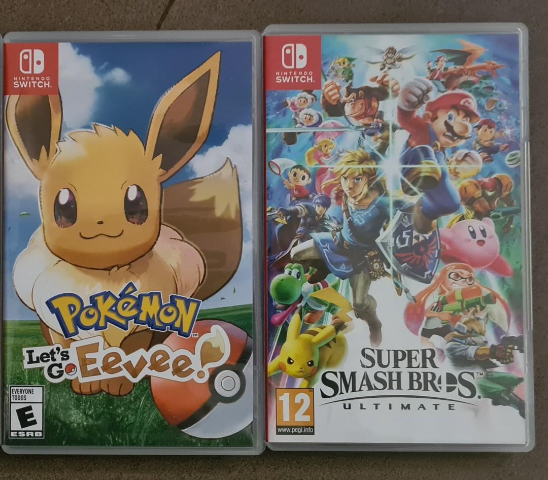 Pokemon Eevee Nintendo switch, Toys & Games, Video Gaming, Video Games ...