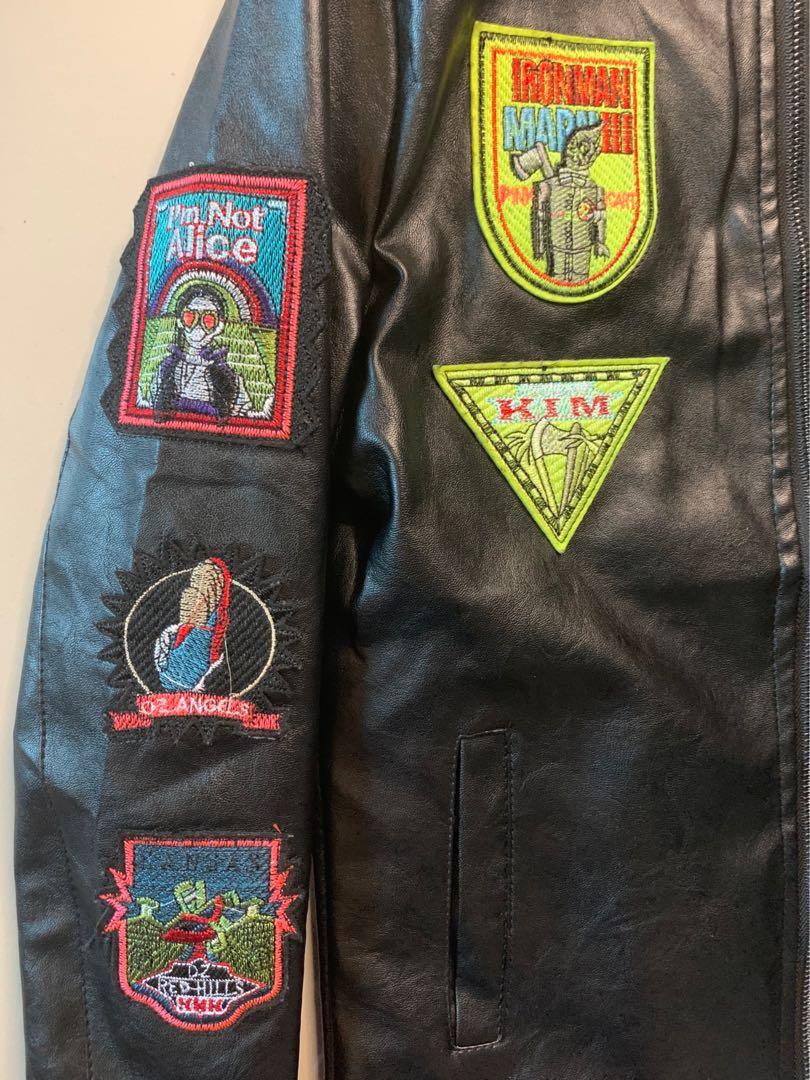 Wizard of Oz Themed Leather Jacket, Women's Fashion, Tops, Others Tops ...