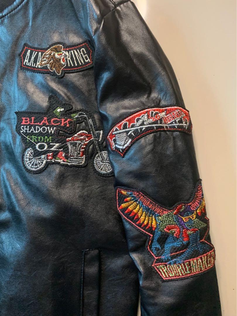 Wizard of Oz Themed Leather Jacket, Women's Fashion, Tops, Others Tops ...