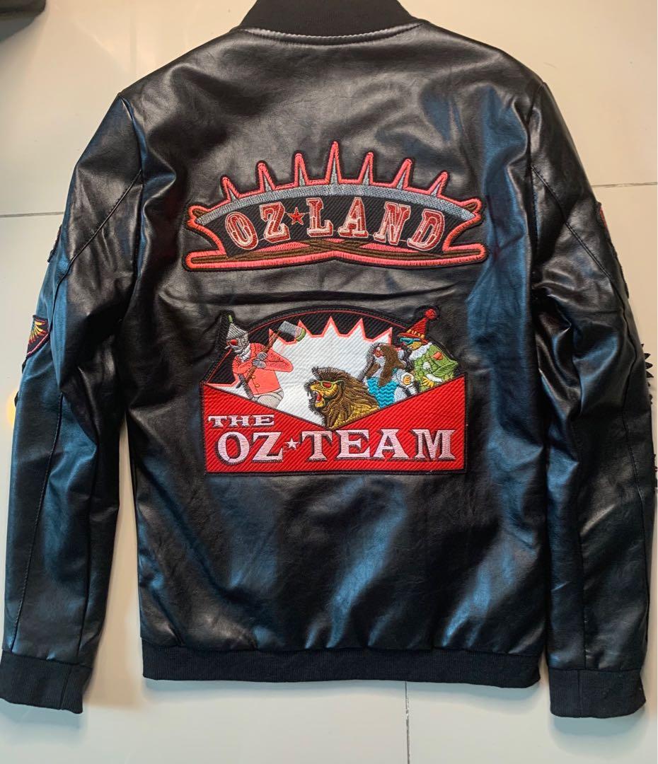 Wizard of Oz Themed Leather Jacket, Women's Fashion, Tops, Others Tops ...