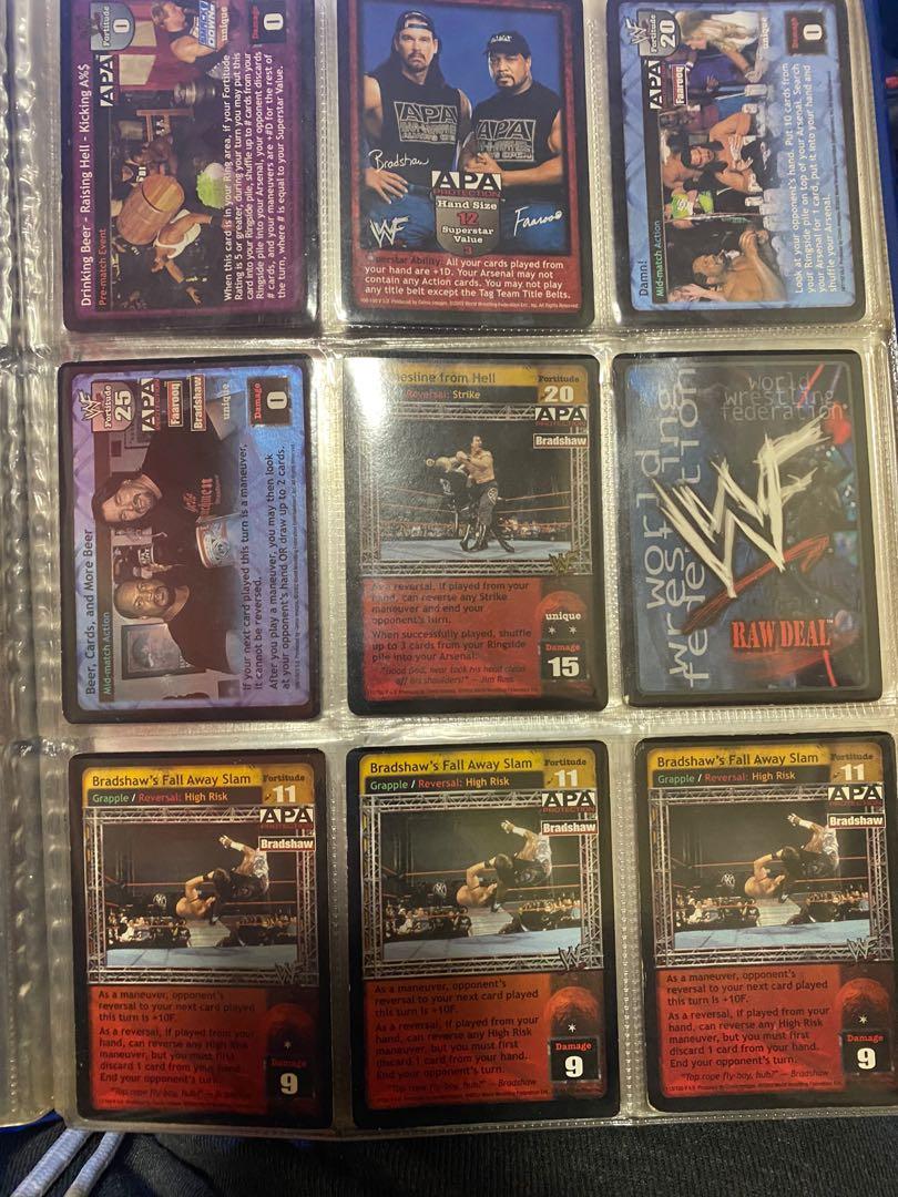 WWE Raw Deal APA set, Hobbies & Toys, Toys & Games on Carousell