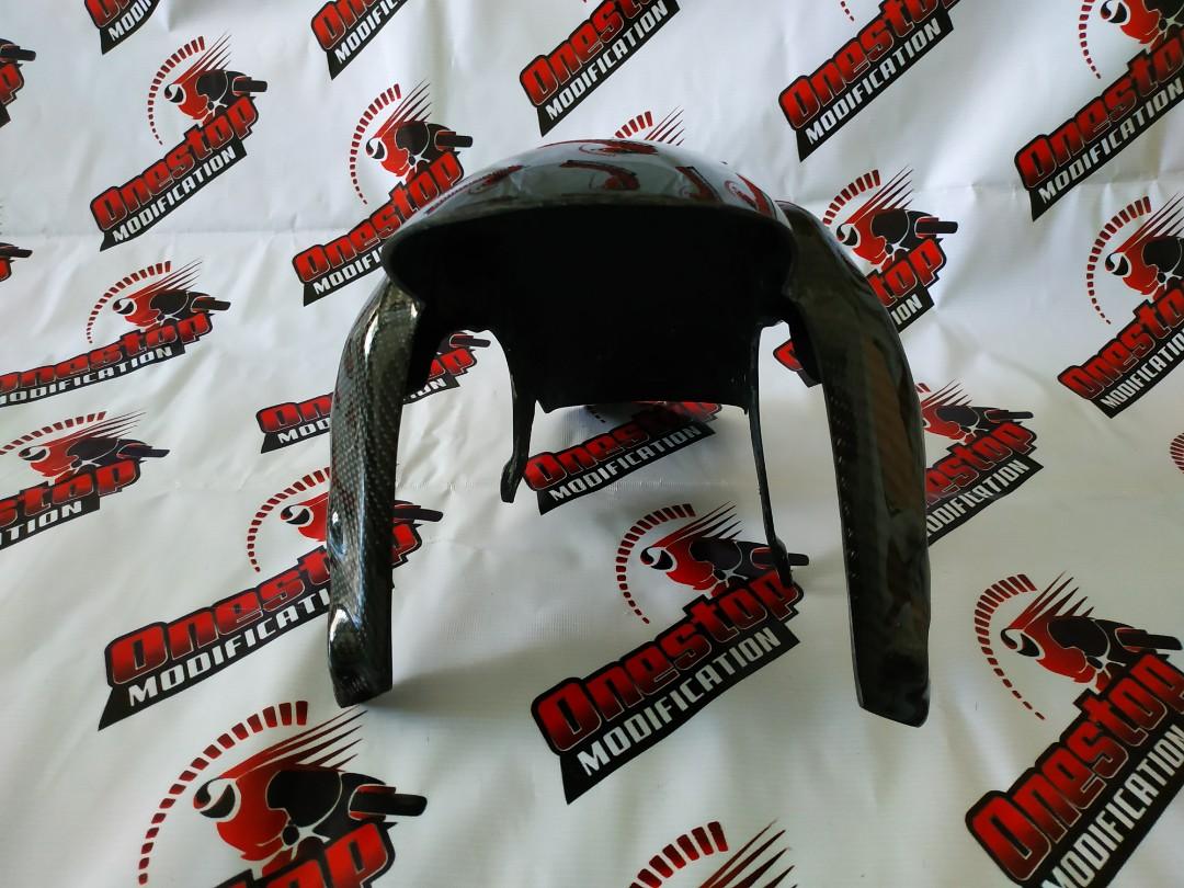[XSR 155] Front Fender XSR155 - Carbon Kevlar, Motorcycles, Motorcycle ...