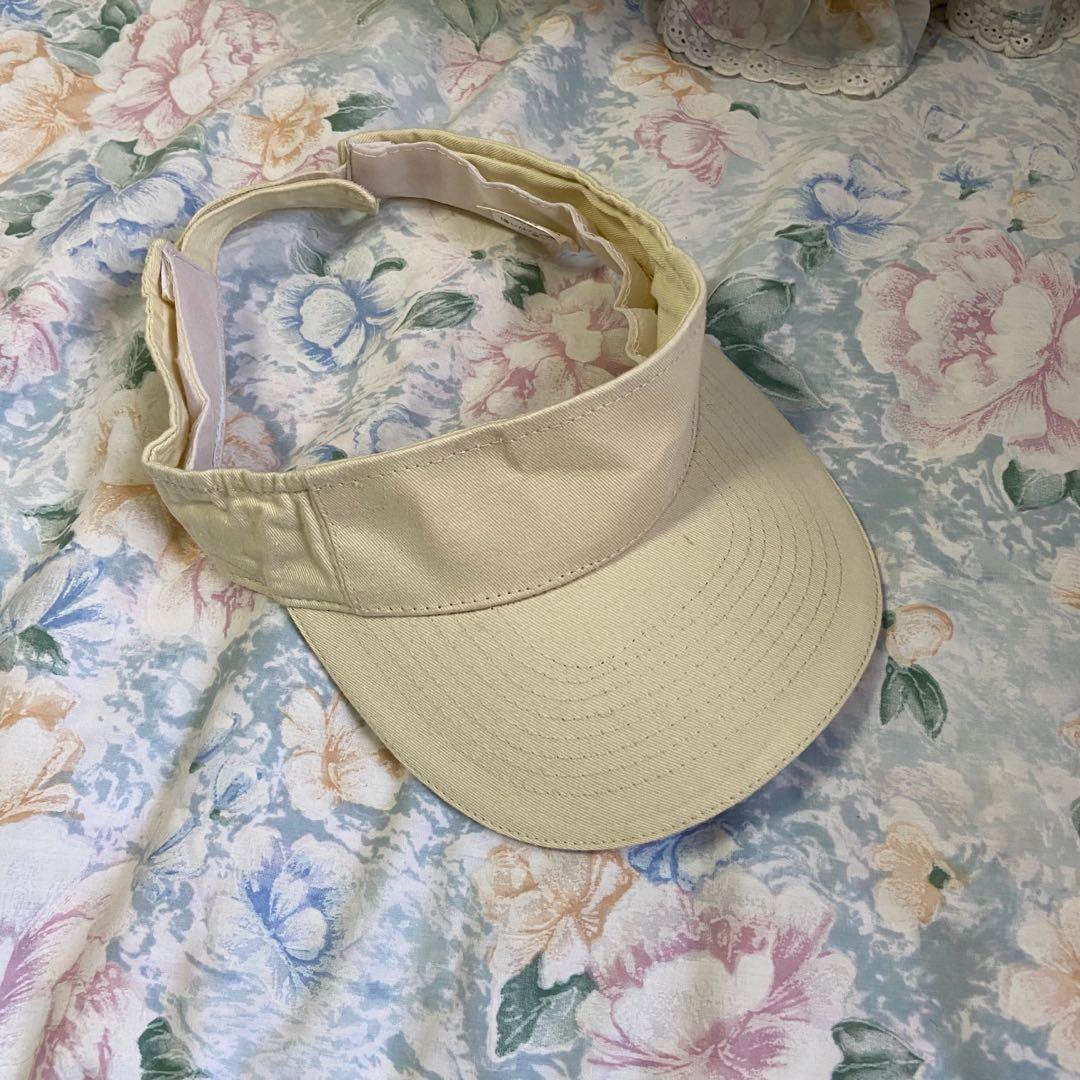 Y2K Retro Beige Headless Cap, Women's Fashion, Watches & Accessories ...