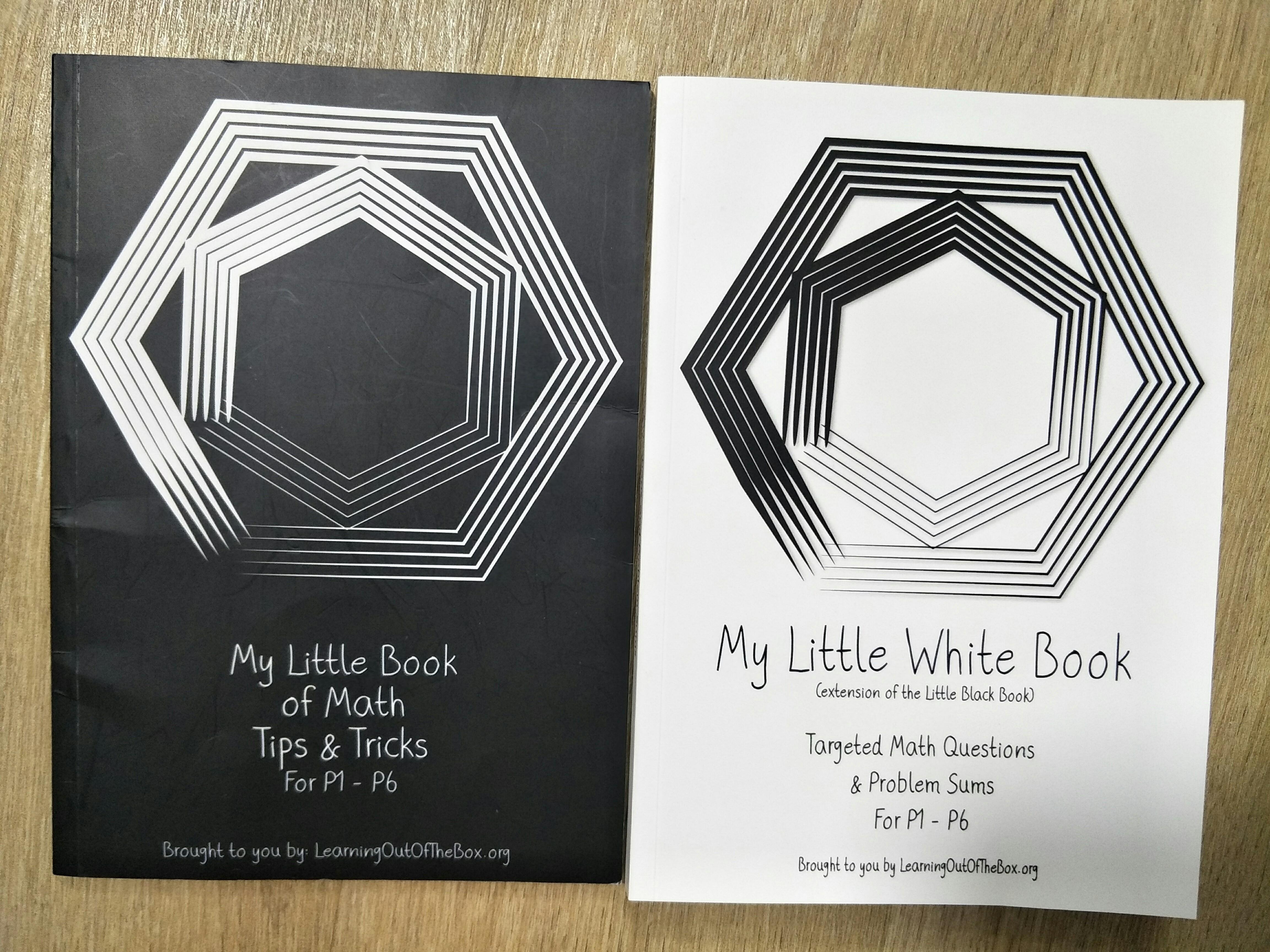 1)My Little Book of Maths Tips & Tricks for P1 to P6 2) My Little White ...
