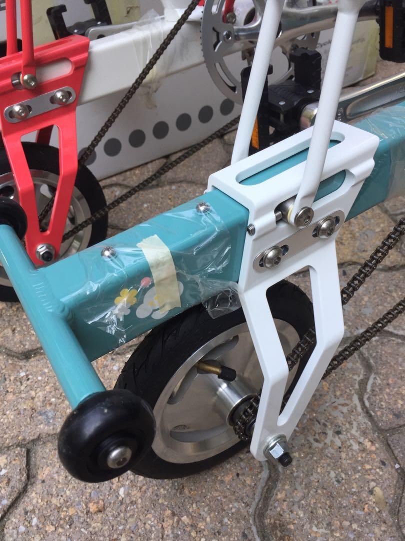 謝謝客人支持 ! 又交收兩部 台灣太平洋 花博展紀念版 Carryme SD 單速 鋁合金 8吋 折叠車, 運動產品, 單車及配件, 單車 ...