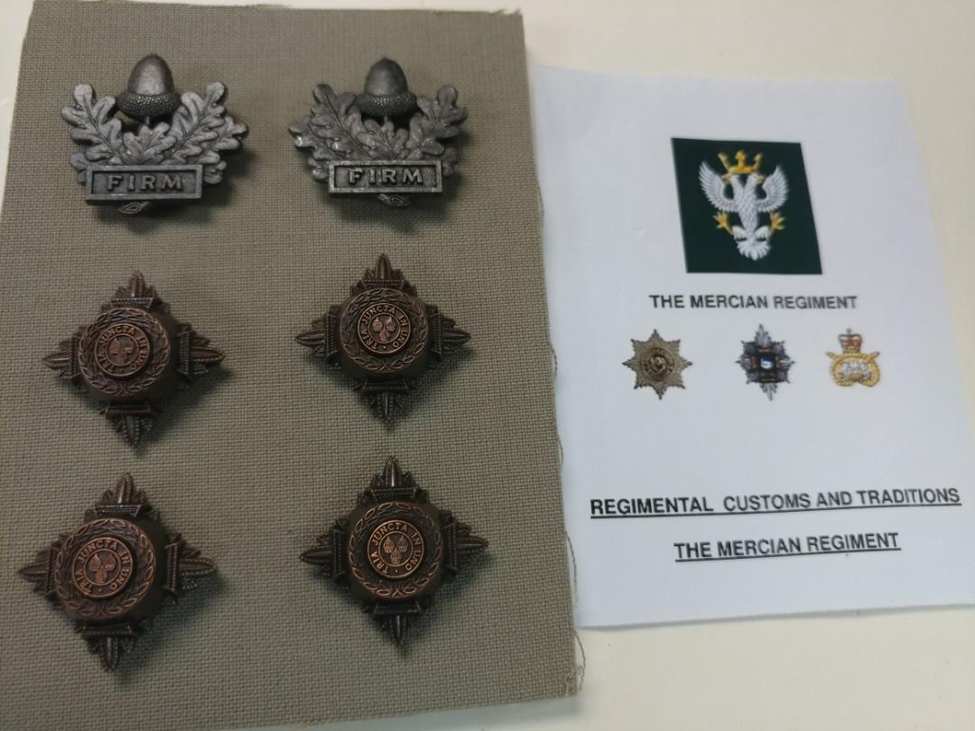 英軍階級章 Lt. Collar Mercian, 興趣及遊戲, 手作＆自家設計, 文具 - Carousell