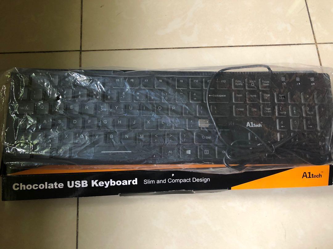 A1 Tech USB RGB Keyboard, Computers & Tech, Parts & Accessories ...