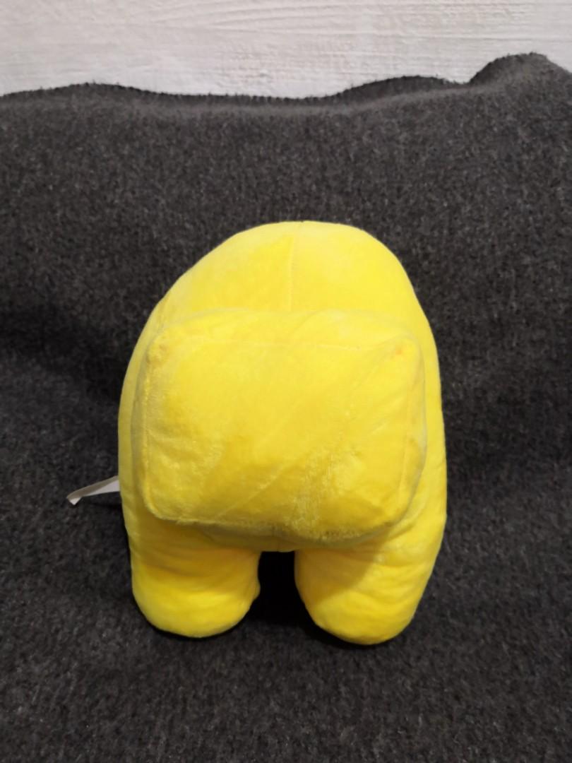 Among Us Yellow plush soft toy, Hobbies & Toys, Toys & Games on Carousell