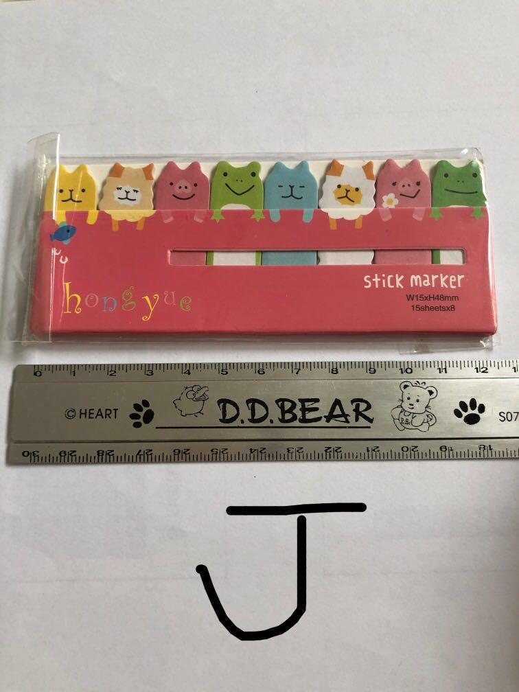 Animal post-it sticky tabs, Hobbies & Toys, Stationery & Craft ...