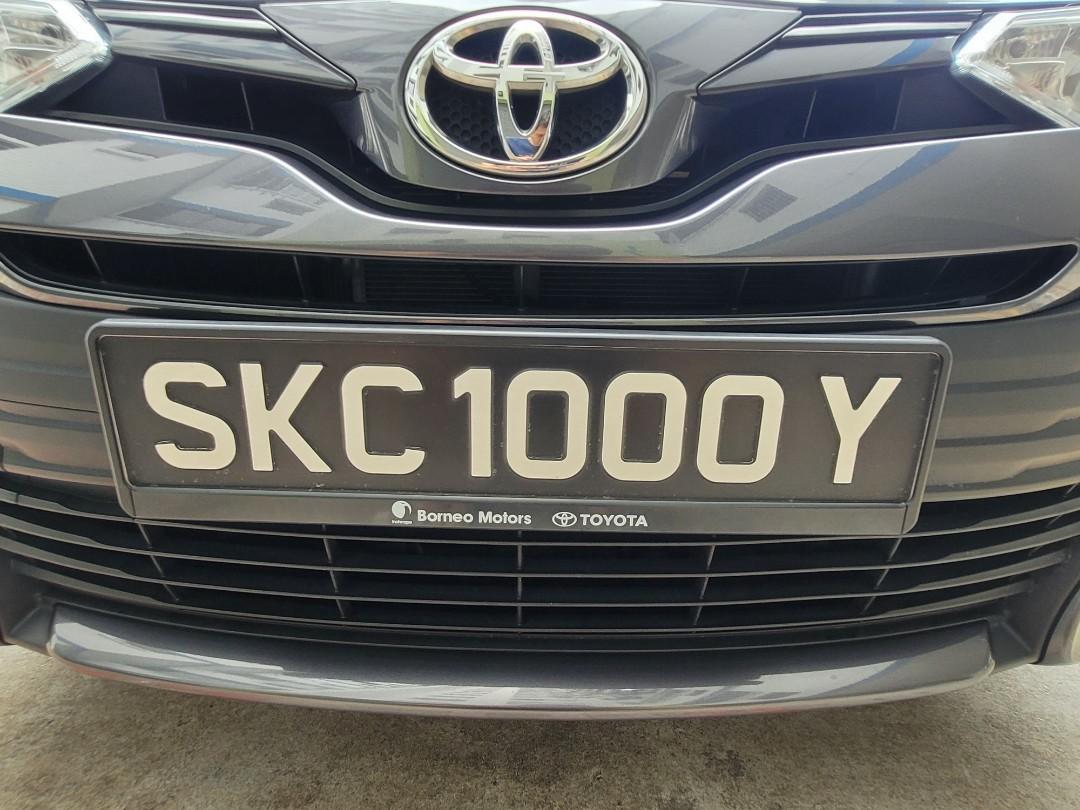 Nice Bidded Car Plate Number (SKC1000Y), Car Accessories, Car Plates on ...