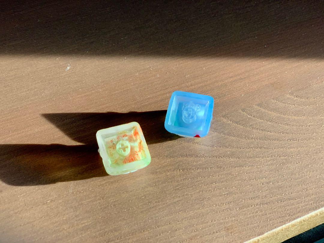 BOB Keycaps (Gengar), Hobbies & Toys, Toys & Games on Carousell