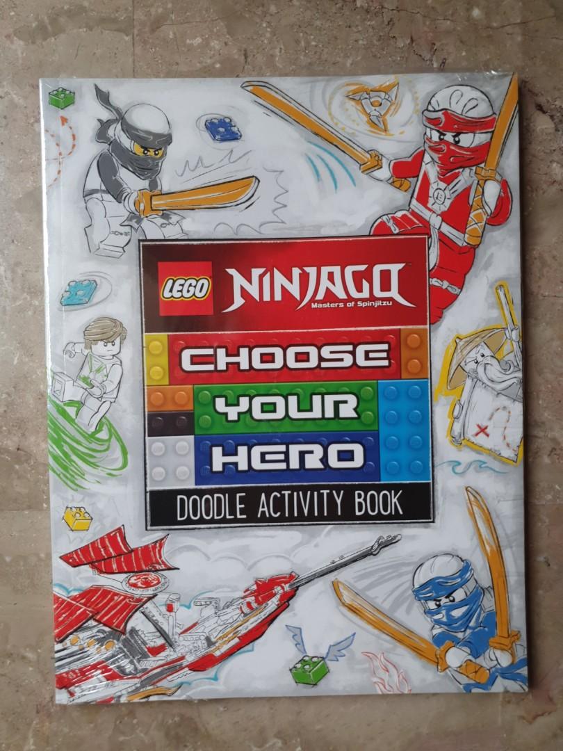 Brand new Lego Ninjago set 70663 & Lego Doodle Activity Book, Hobbies ...