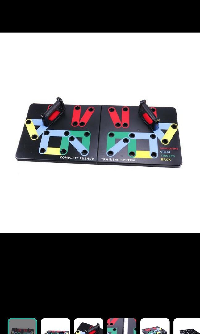 Complete Push up board training system, Sports Equipment, Other Sports ...
