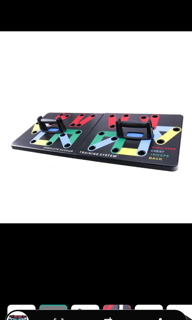 Complete Push up board training system, Sports Equipment, Other Sports ...