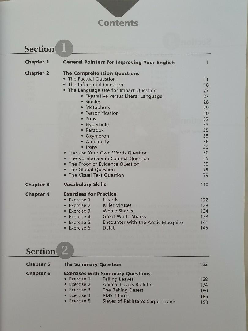 Distinction English Comprehension for lower secondary, Hobbies & Toys ...