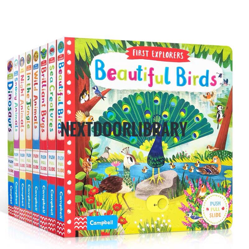 First Explorers 8 Boardbooks by Campbell, Hobbies & Toys, Books ...