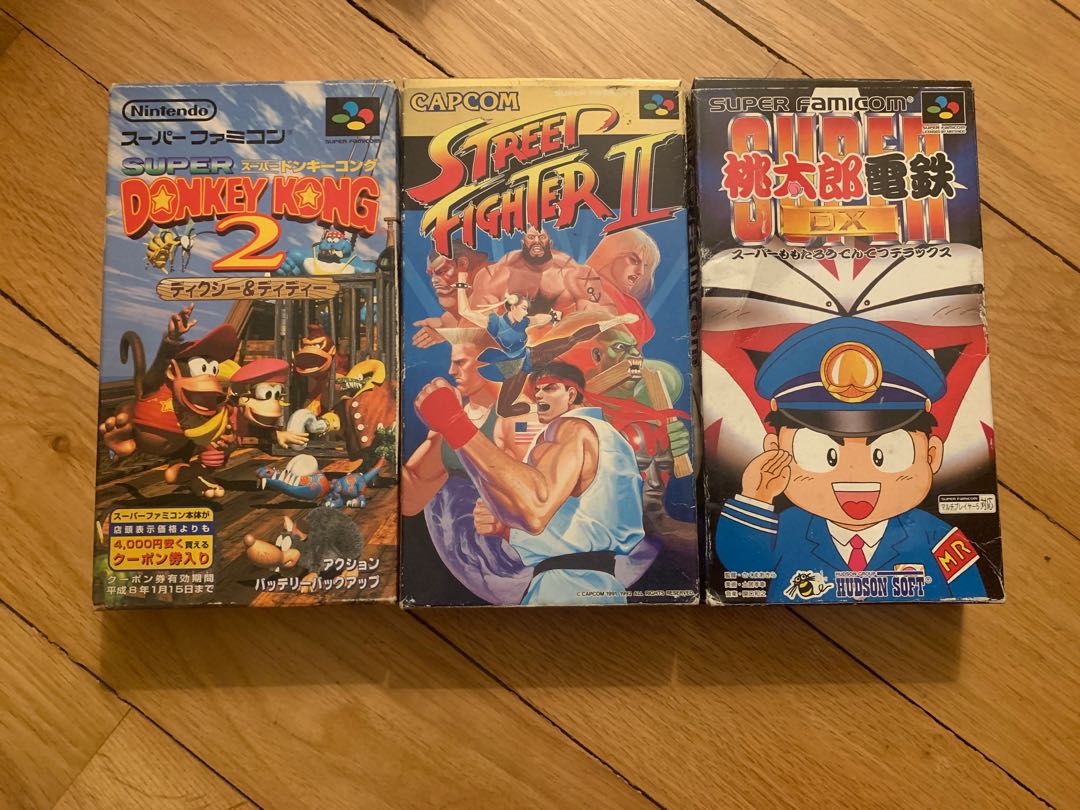 GameSet: Super Donkey Kong 2 , Super Momotaro Dentetsu DX& Street ...