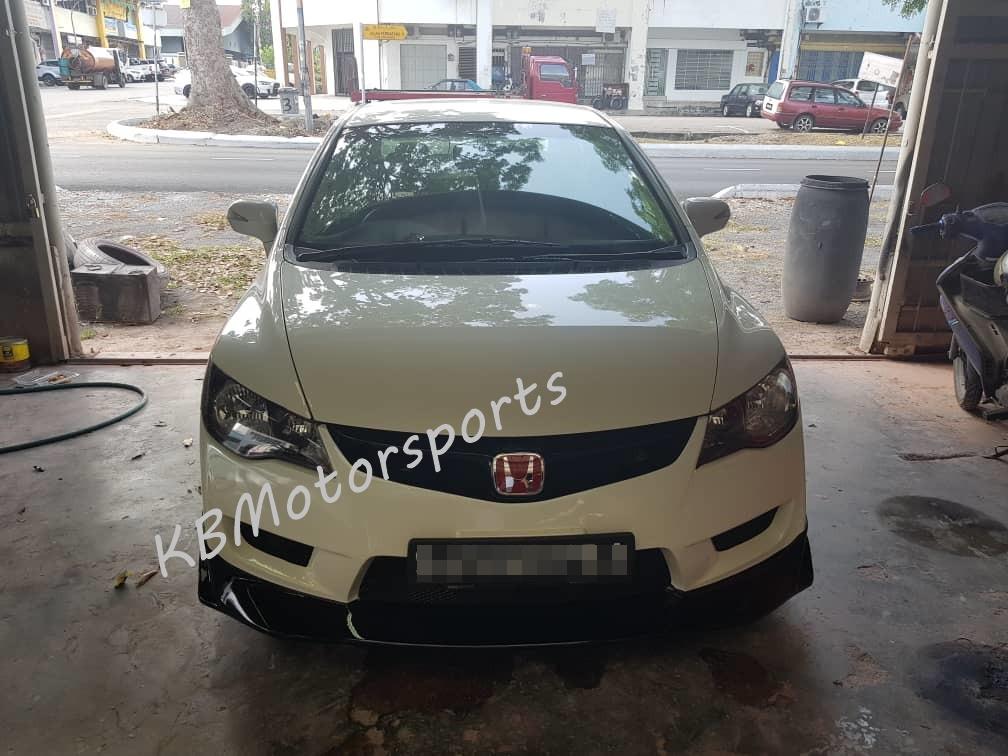 Honda Civic FD TypeR Bodykit Set bumper skirt spoiler, Car Accessories ...
