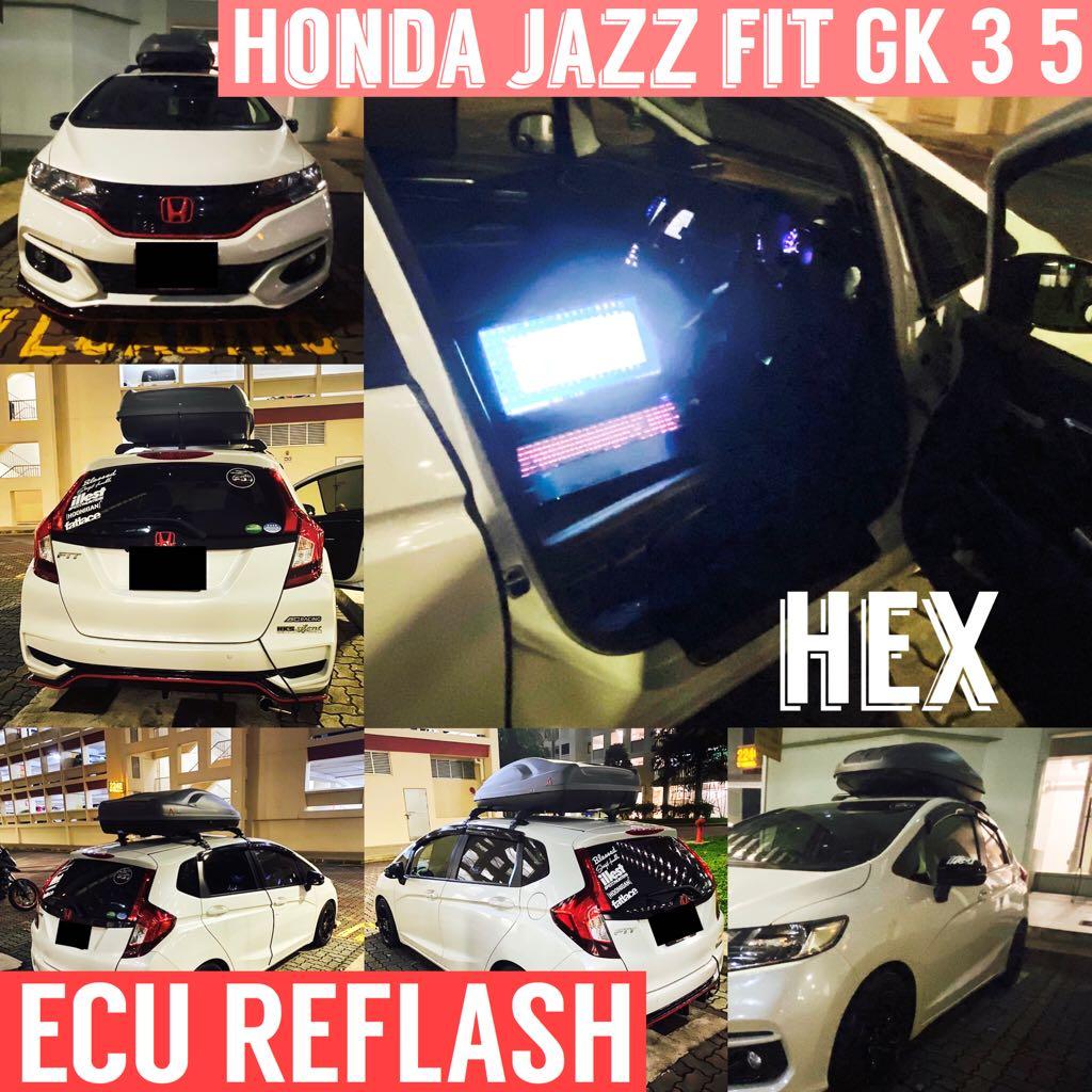 Honda Jazz Fit GK3 GK5 ECU Reflash / Remap / Tune Hex Performance, Car ...