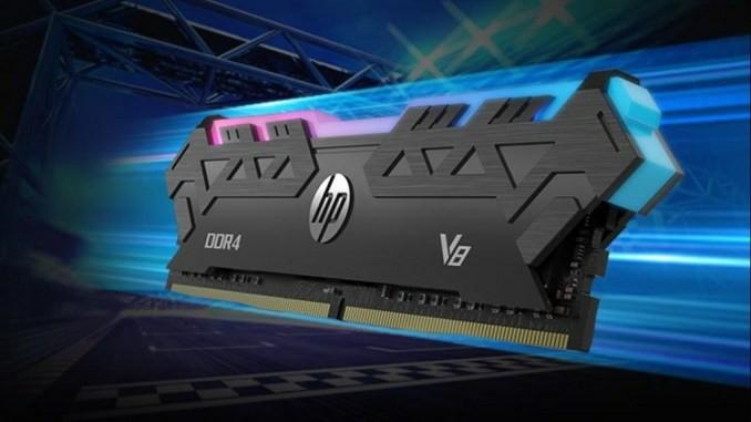 HP V8 RGB DDR4 3200 16GB RAM, 電子產品, 電腦 ＆ 平板電腦 - Carousell
