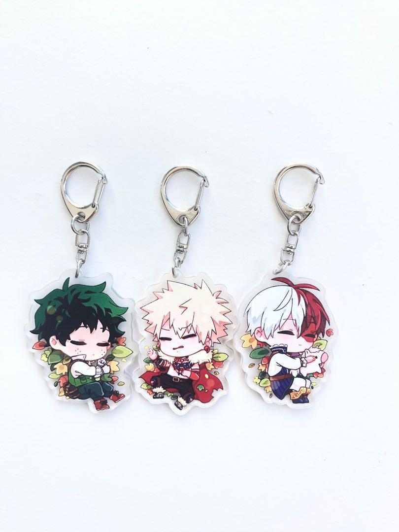 [INSTOCK] BNHA Boku No Hero Academia/MHA My Hero Academia Keychains ...