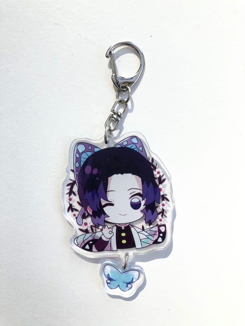 [INSTOCK] KNY Kimetsu No Yaiba/DS Demon Slayer Keychains, Entertainment ...