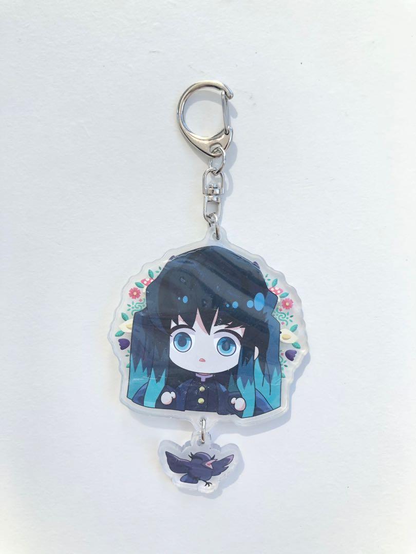 [INSTOCK] KNY Kimetsu No Yaiba/DS Demon Slayer Keychains, Entertainment ...